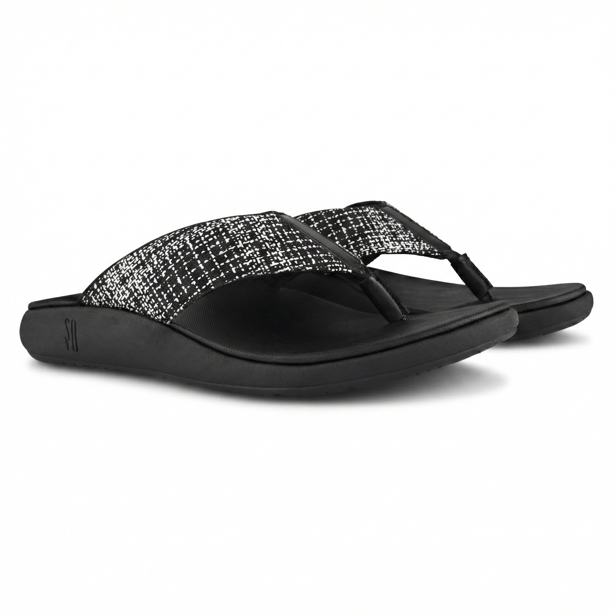 Buy Core Black Comfort Slippers For Men Online In India – Soultouch ...